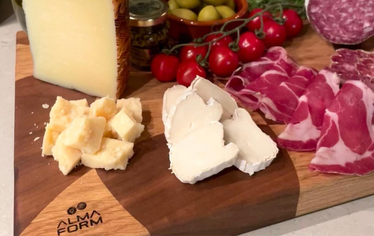 GRAVITY Walnut & Oak - Skärbräda – AlmaForm